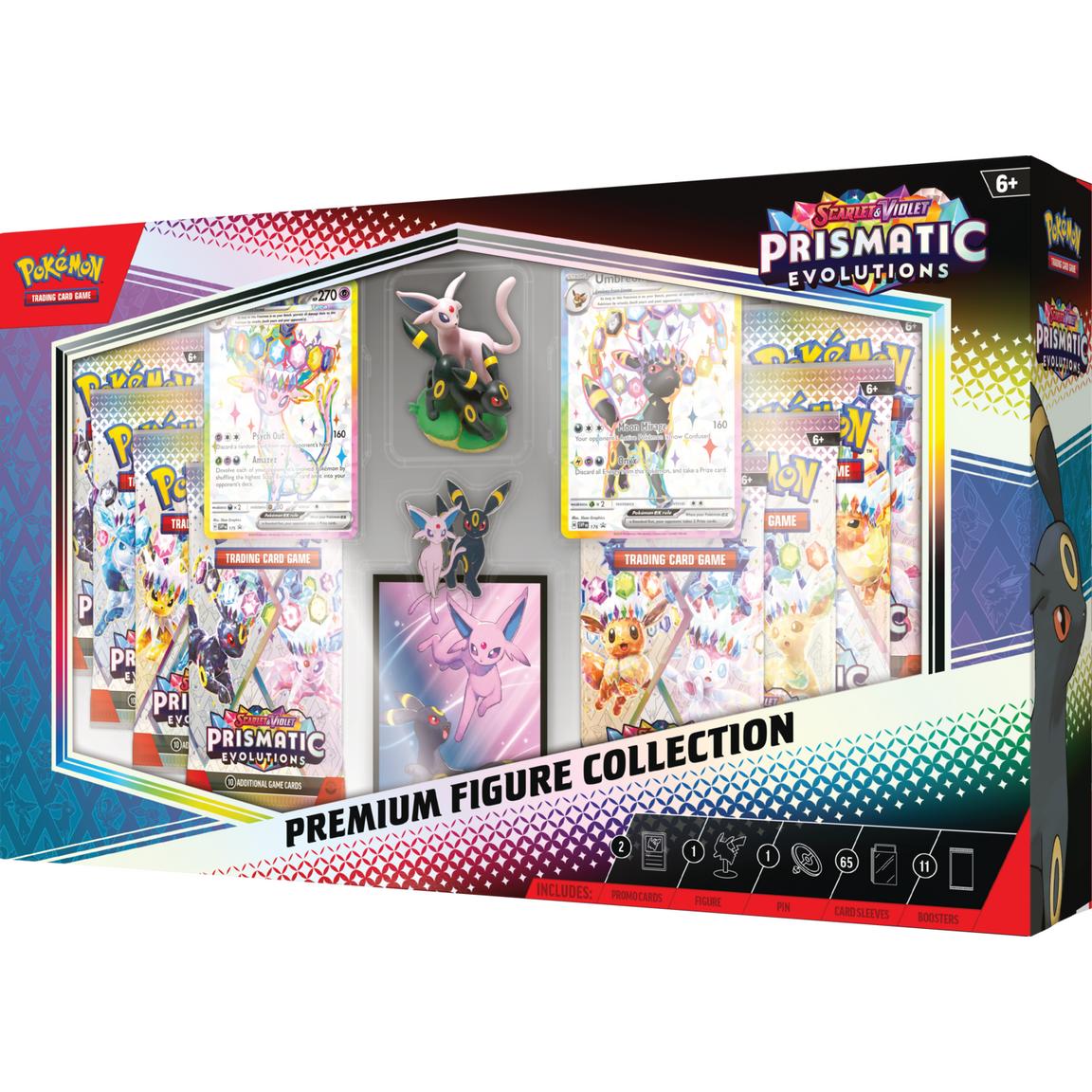 Pokemon Trading Card Game: Prismatic Evolutions Premium Figure Collect ...